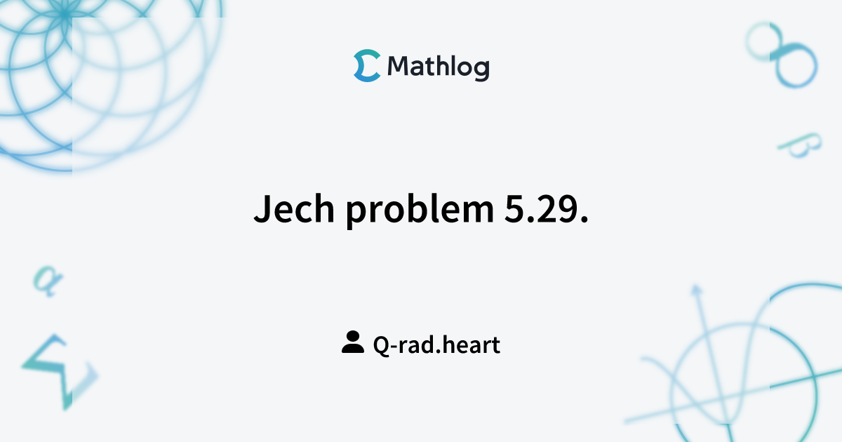 Jech problem 5.29. | Mathlog